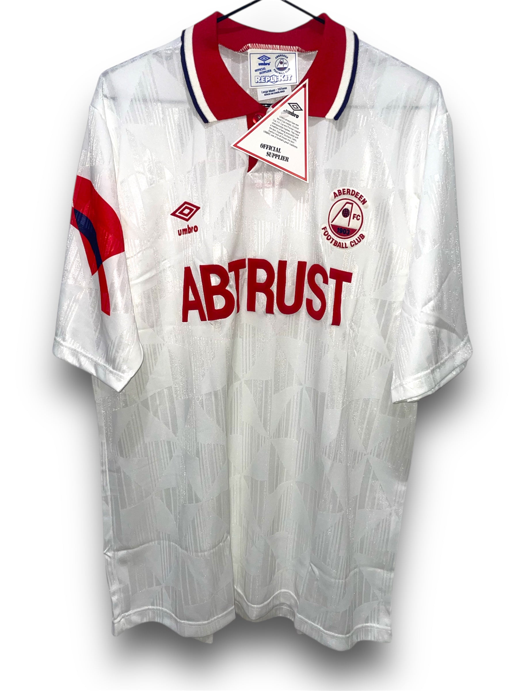 ABERDEEN 1990 AWAY L (BNWT) – Shearer's Cupboard